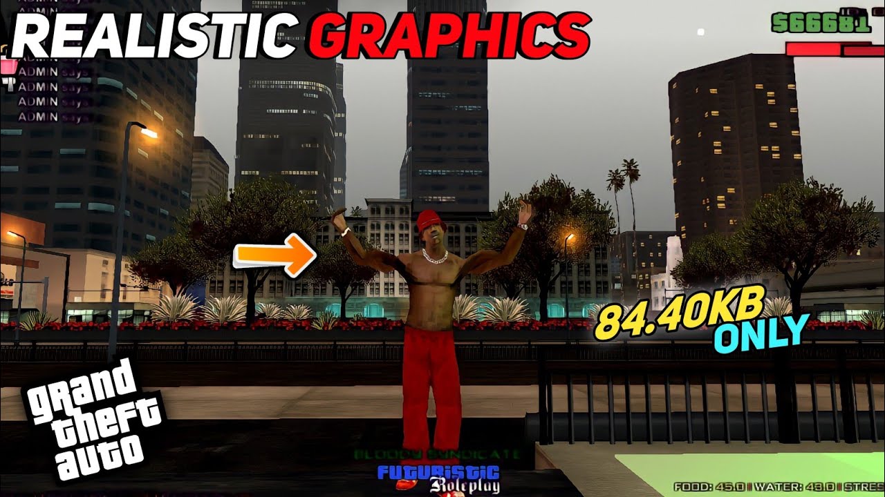 Realistic Graphics Mod | GTA San Andreas Roleplay/Online | - YouTube
