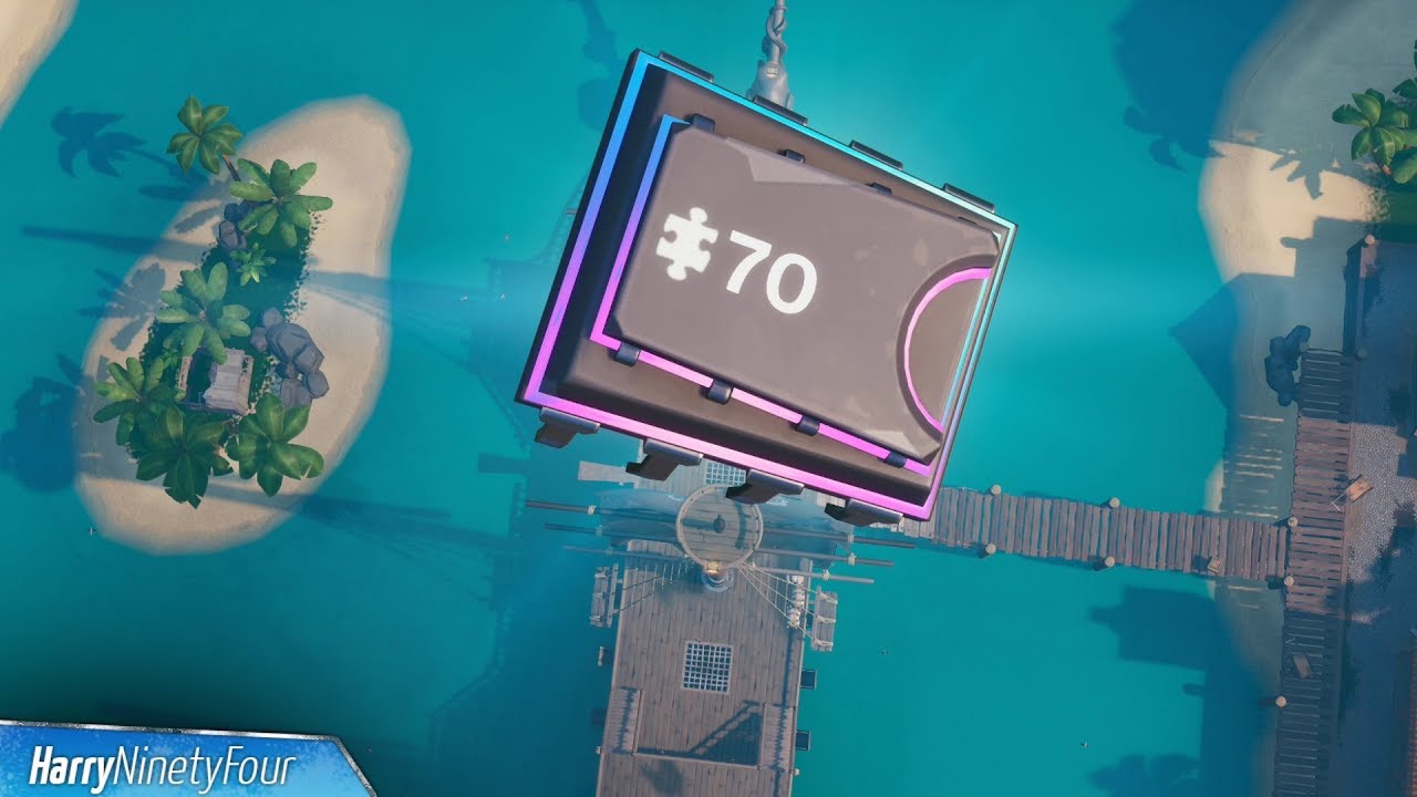 Fortbyte #70: Accessible by Skydiving Through Rings Above Lazy Lagoon ...