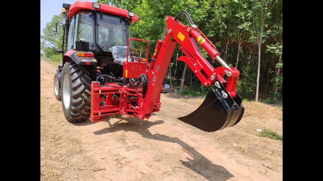 Tractor backhoe 50 HP above engineering, this backhoe is ideal for ...