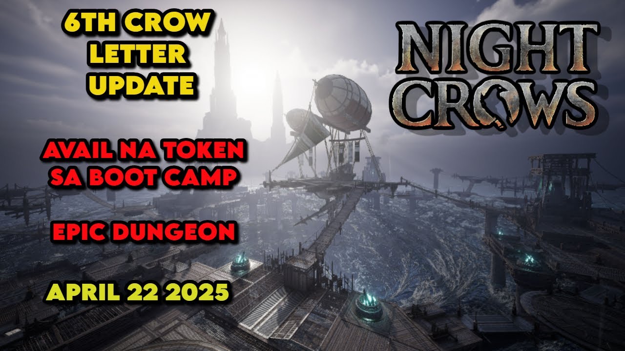 Night Crows - 6th crow letter update need mo agad malaman - YouTube