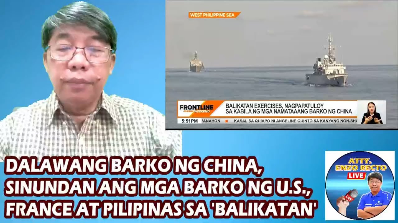 DALAWANG BARKO NG CHINA, SINUNDAN ANG MGA BARKO NG U.S., FRANCE AT ...