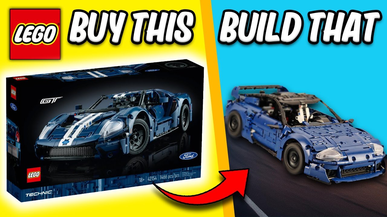 BUY This BUILD That - LEGO Technic Ford GT - YouTube