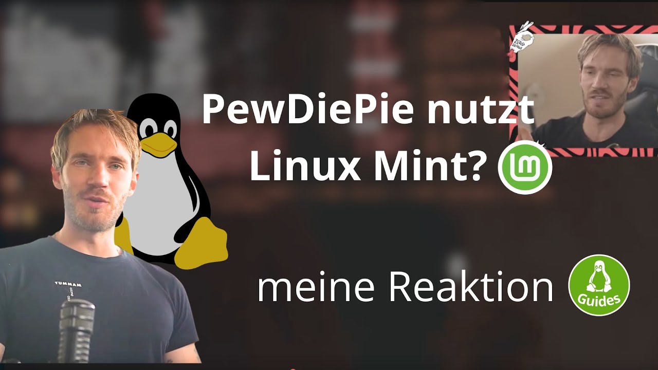 PewDiePie nutzt Linux?! - Jean reagiert (XXL Reaction) - YouTube