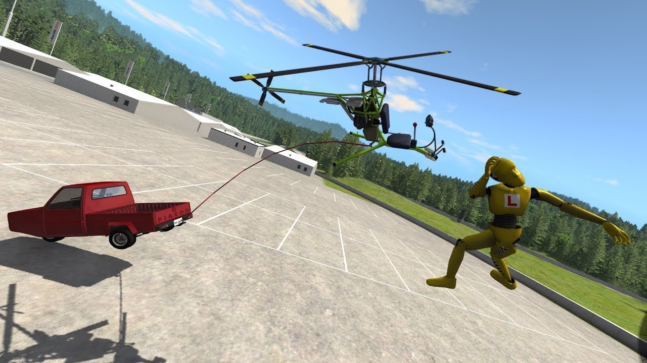 BeamNG.drive - DH Super Gnat - YouTube