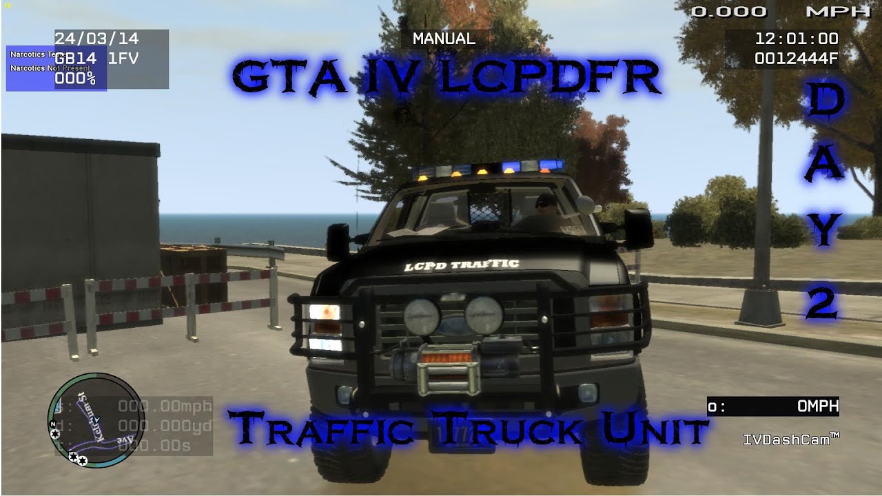 GTA IV: LCPDFR 0.95 DAY 2- Traffic Truck Unit - YouTube