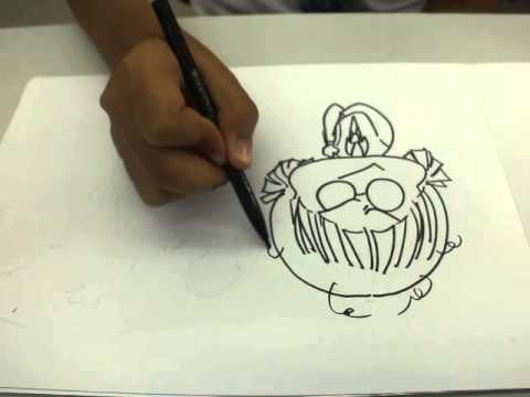 Chibi drawings - Math nerd (1) - YouTube