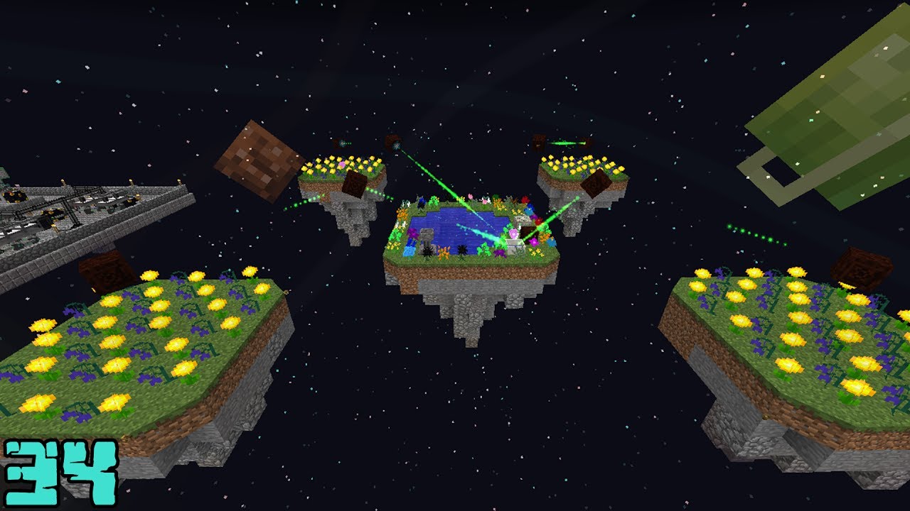 Minecraft: Botânia !! - Sky Factory 2.5 34 ‹ Alone › - YouTube