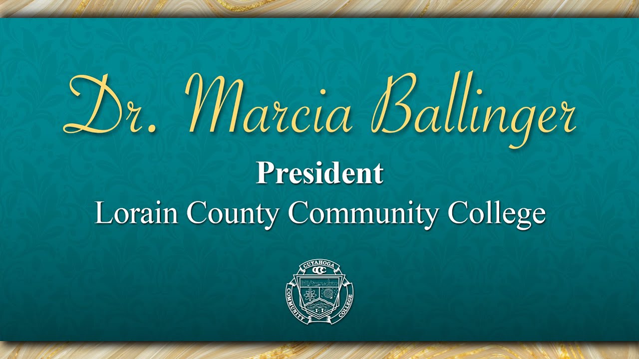 Dr Marcia Ballinger Inauguration Message - YouTube