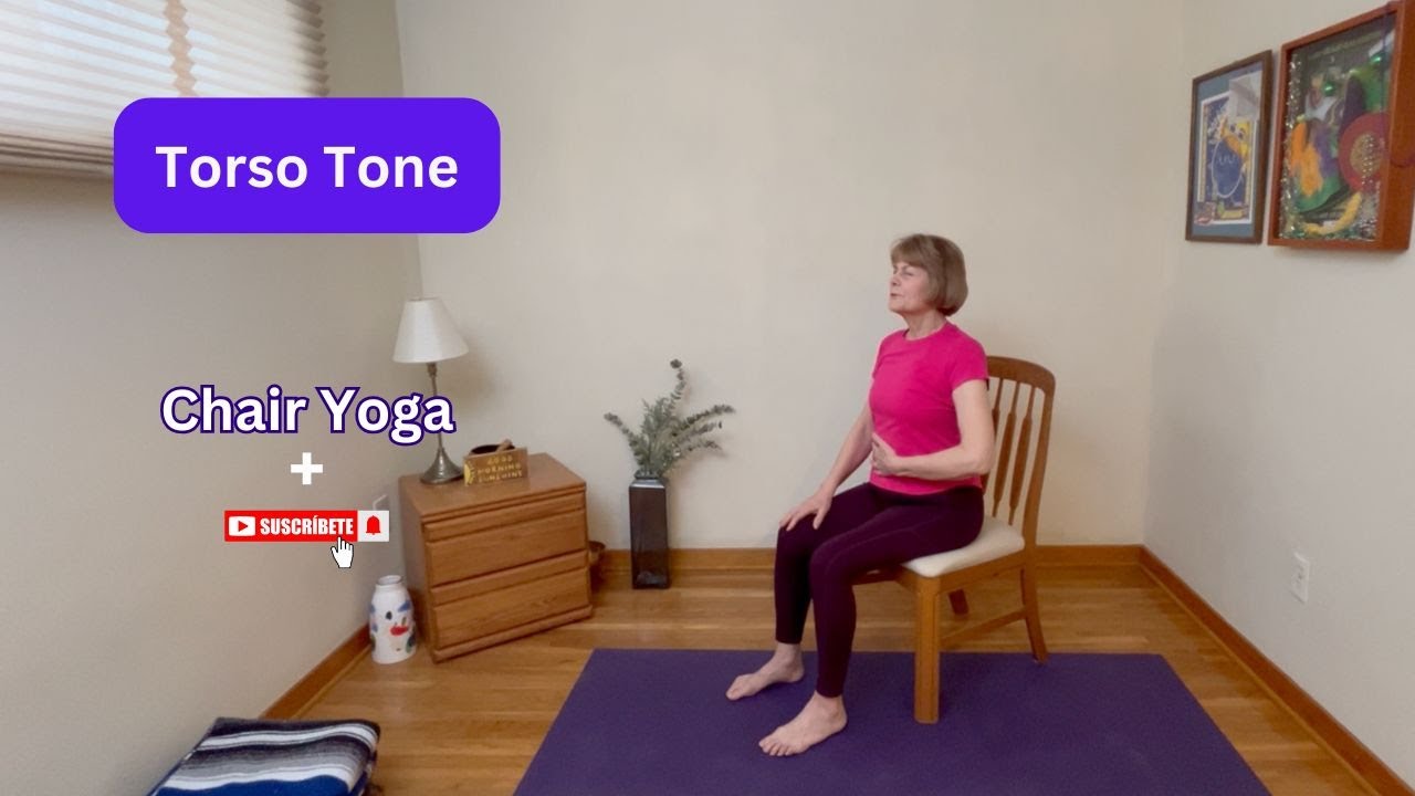 Chair Yoga+: Torso Tone - YouTube