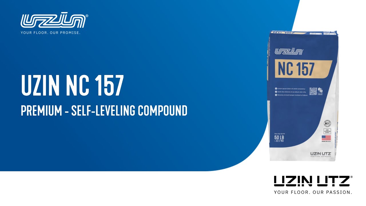UZIN NC 157 Self Leveling Compound - YouTube