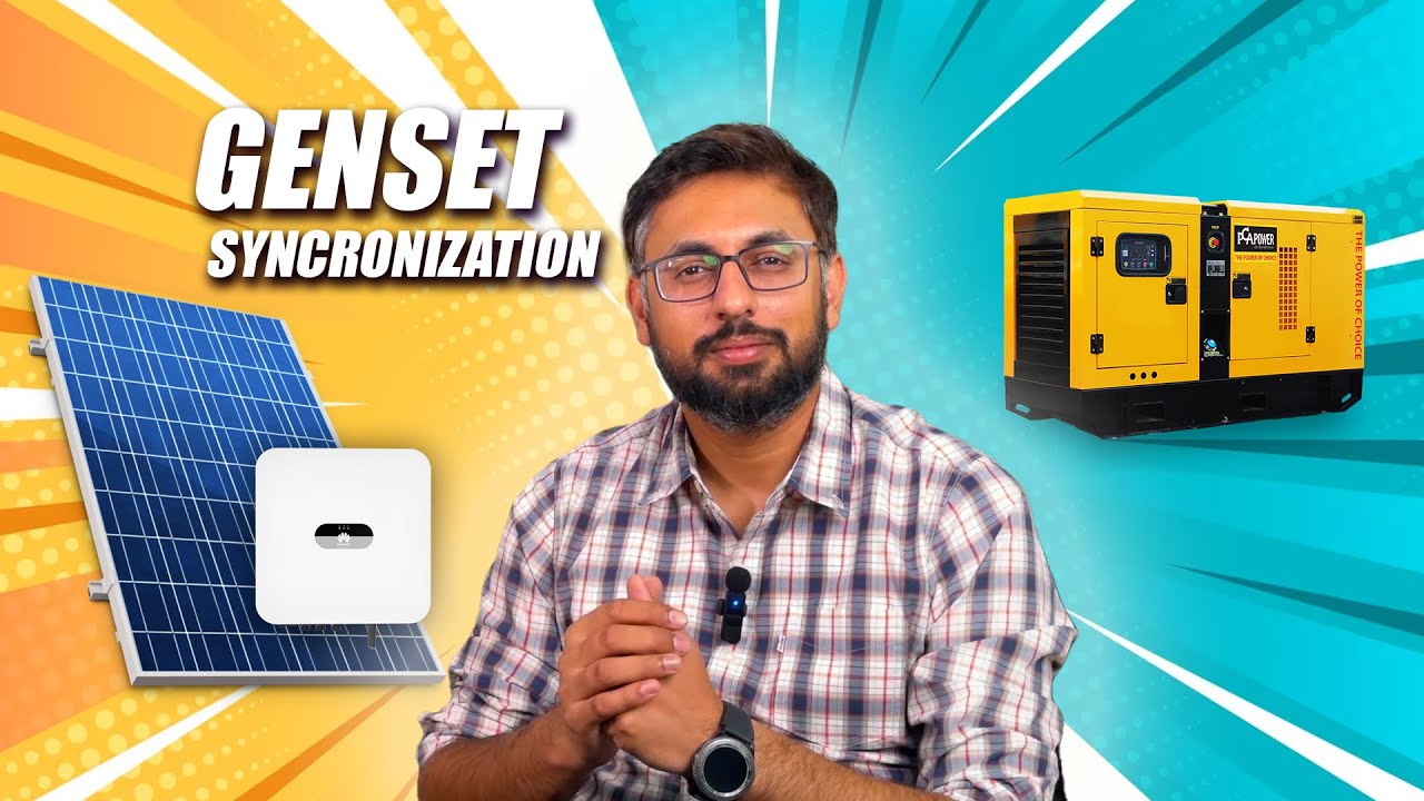 GENSET SYNCHRONIZATION - YouTube