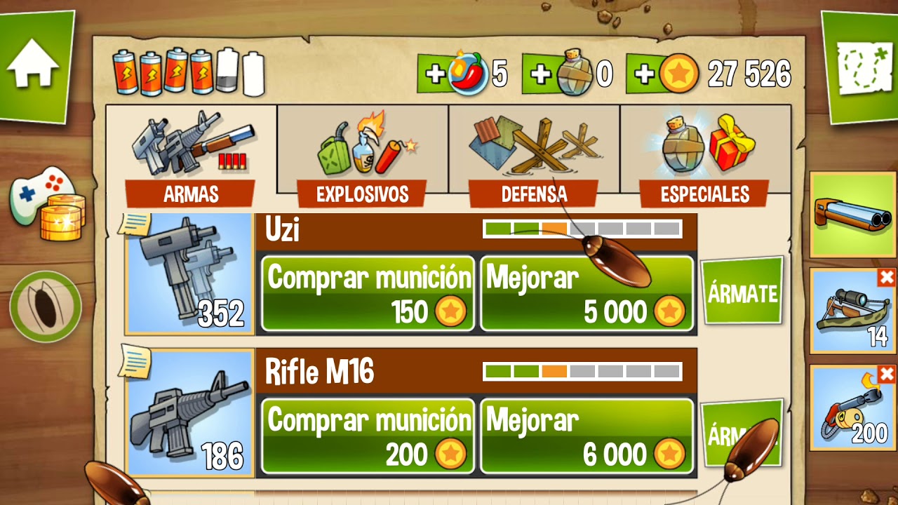 Swamp attack= armas cual comprar y cual mejorar - YouTube