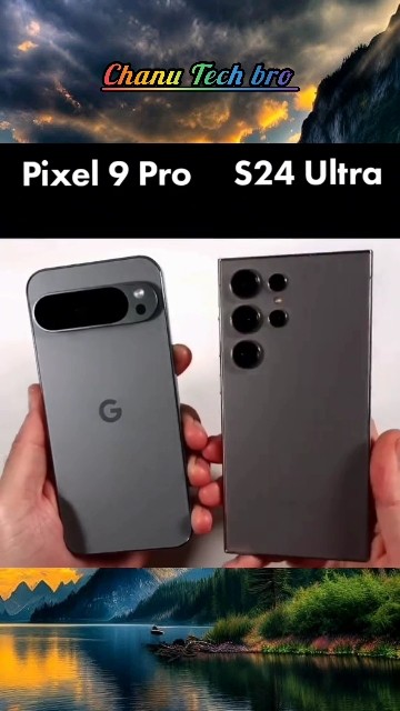 Google pixie 9 pro Vs galaxy S24 Ultra #shortsfeed #samsung #pixel #shorts - YouTube