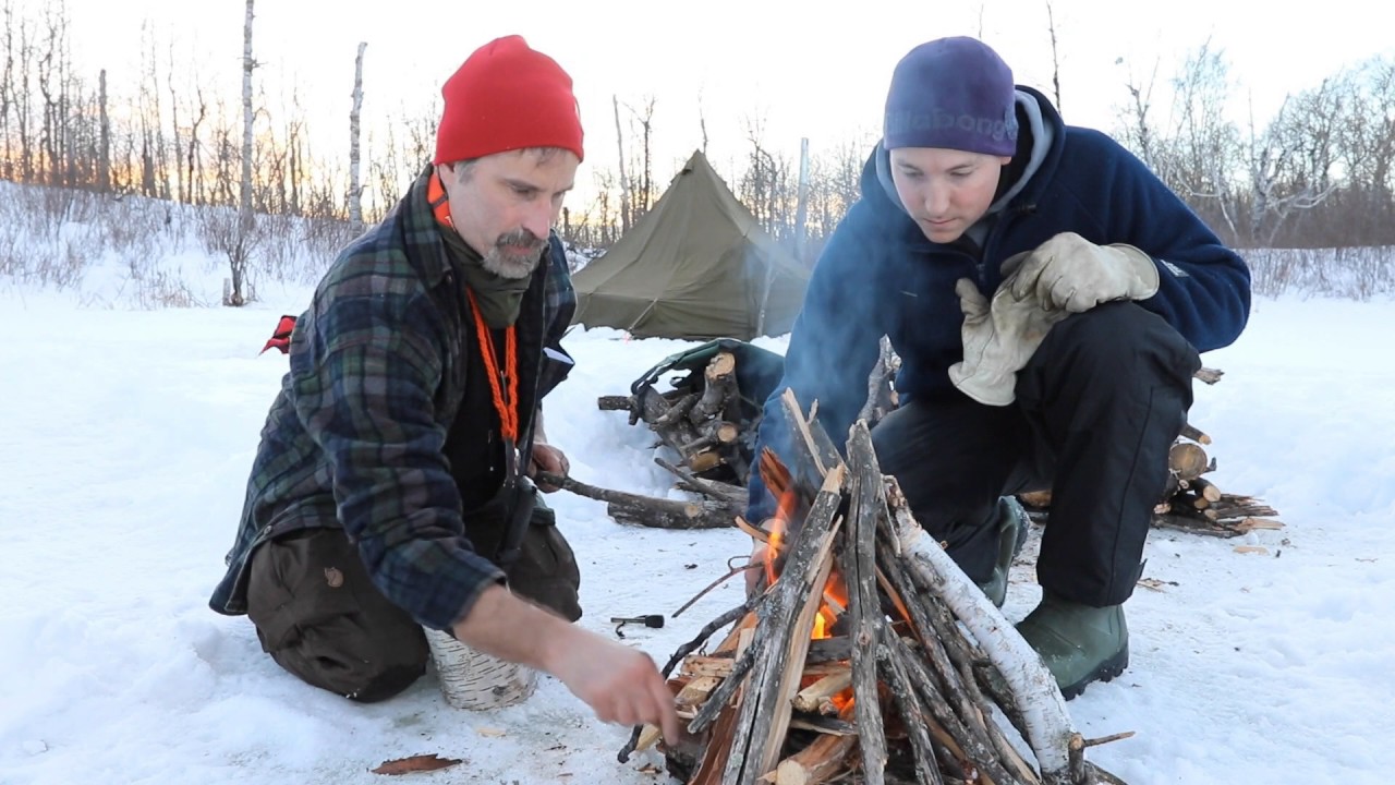 Winter Camping - Moose Mountain Provincial Park - YouTube
