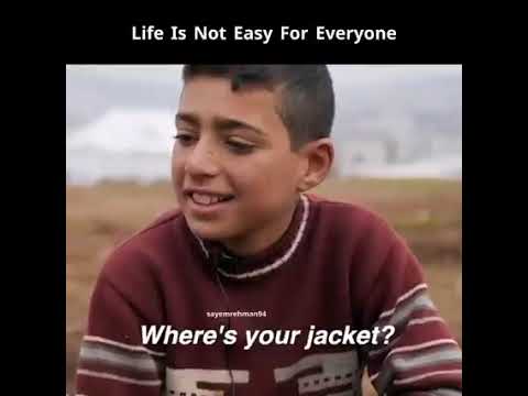 Life is not easy for everyone.#palestine#syria.😥💔