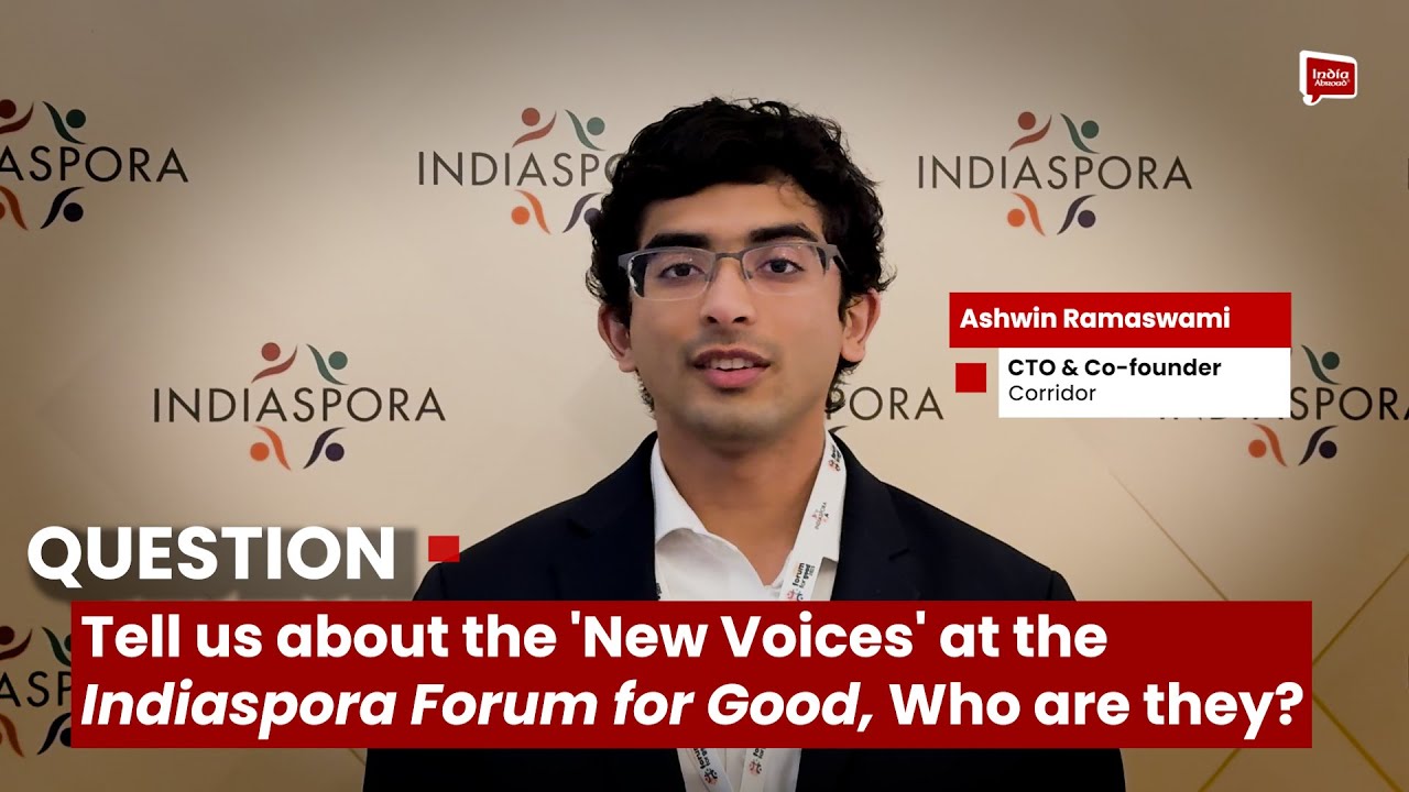 Young people need to be taken seriously: says Ashwin Ramaswami - YouTube