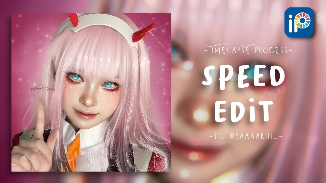 SPEED EDIT ft. @faaariii_ as Zero Two | Ibis Paint X | @epiphanicbaby ...