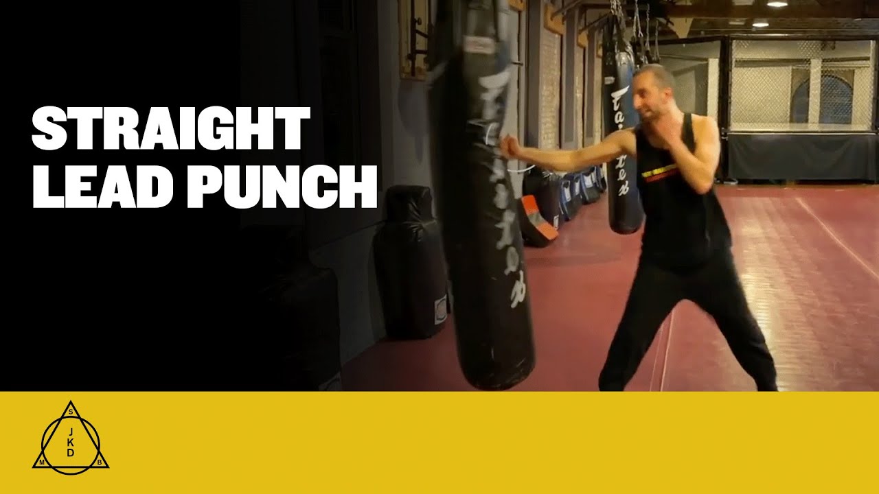 Straight Lead Punch | Quick Jeet Kune Do Straight Lead Tutorial - YouTube