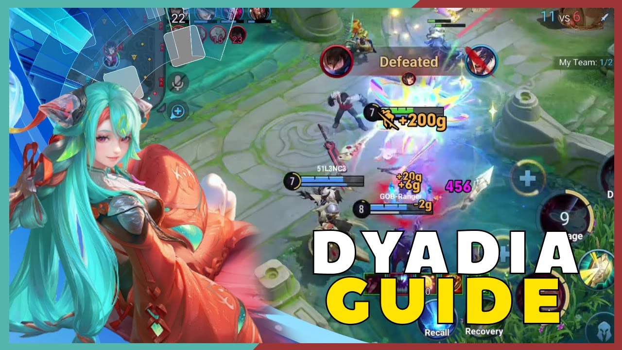 How To Play The New Hero Dyadia | Honor of Kings - YouTube