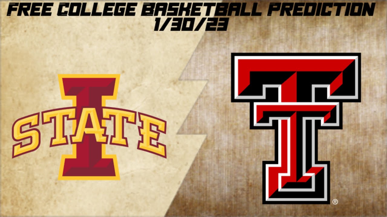 Iowa State vs Texas Tech Free College Basketball Prediction 1/30/23 ...