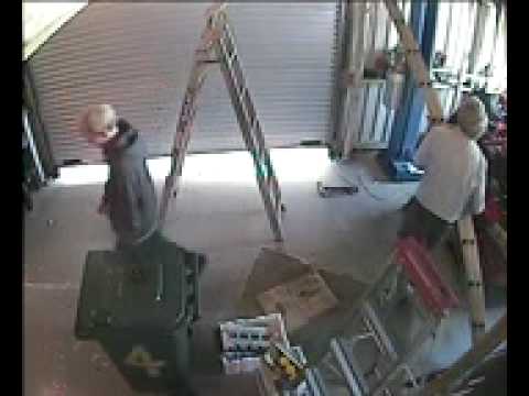 Ladder accident - YouTube