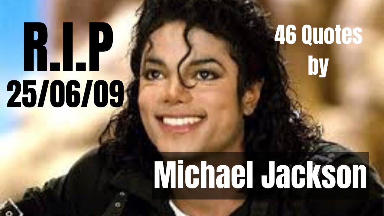 Michael Jackson's most iconic quotes in one video - YouTube
