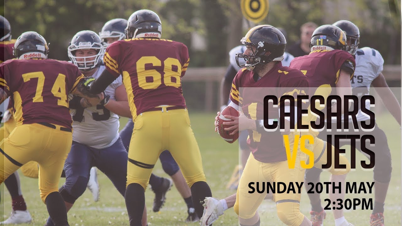BAFA NL 2018 | NOTTINGHAM CAESARS VS COVENTRY JETS - YouTube