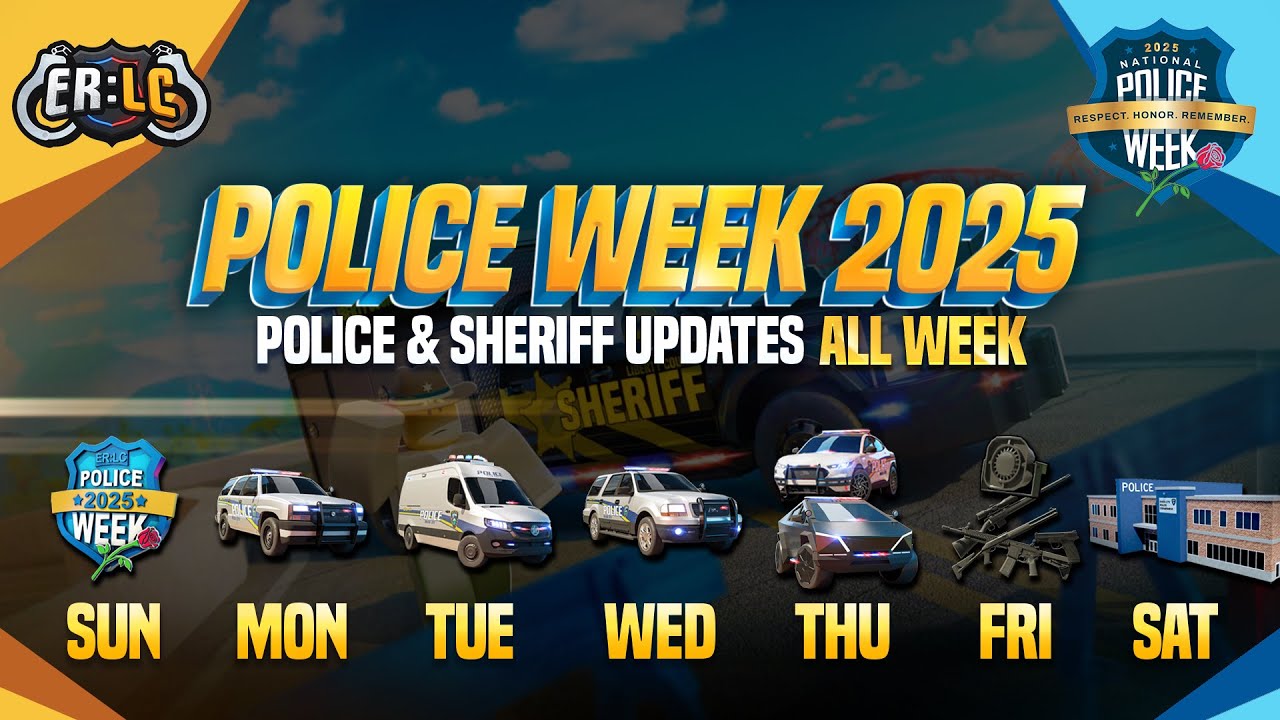 Police Week Update Log (Roblox ERLC) - YouTube