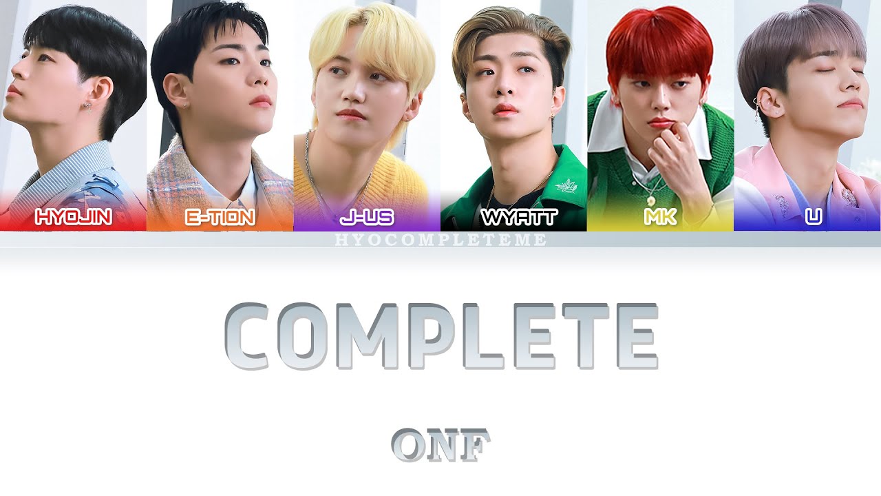ONF - Complete (Remastered Version) (Color Coded Legendado PT-BR) - YouTube