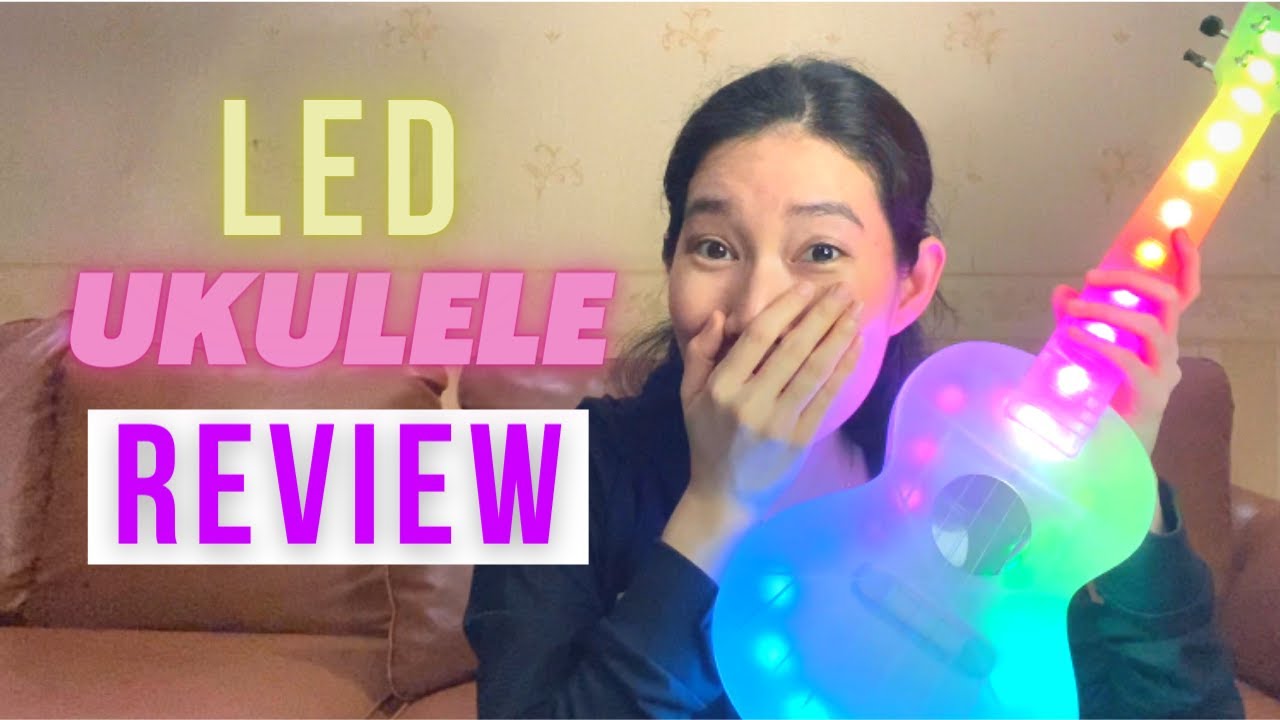 UNBOXING LED LIGHTING SMART UKULELE (REVIEW + SOUND TEST) - YouTube