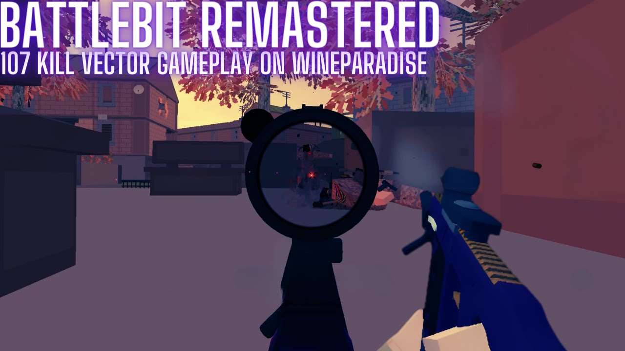 107 KILL VECTOR Gameplay On WineParadise In BattleBit Remastered - YouTube