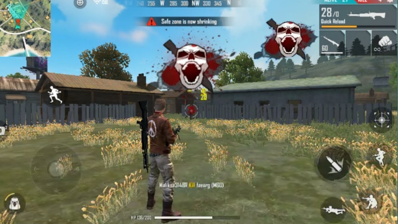 GARENA FREE FIRE GAMEPLAY LEVEL 4 - YouTube