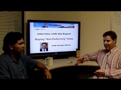 Gordon Moss Note Investing Interview 1 - Non Performing Notes with ...
