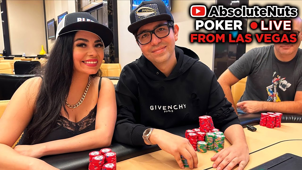 POKER! - Absolute NUTS Stream - Las Vegas 8/11/23 - No Limit Texas Holdem - YouTube