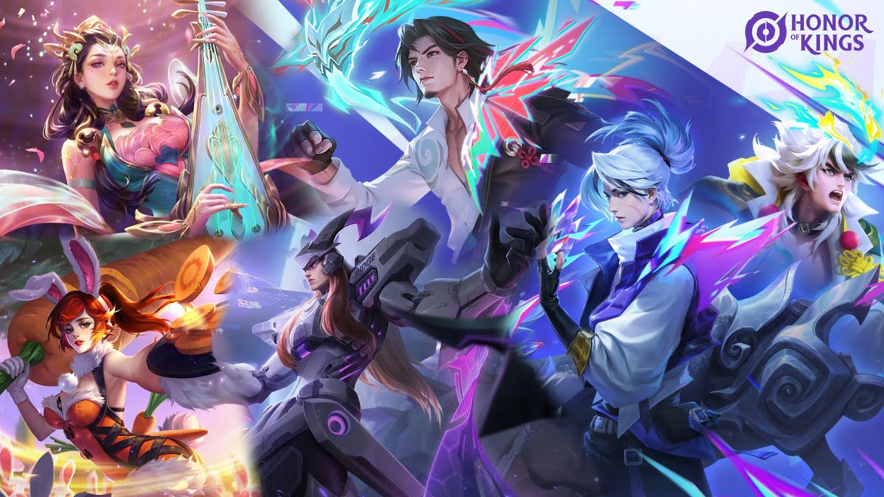 HoK 5.5 Global New Hero, Skin | Yuhuan | ZhangFei, GuanYu, LiuBei ...