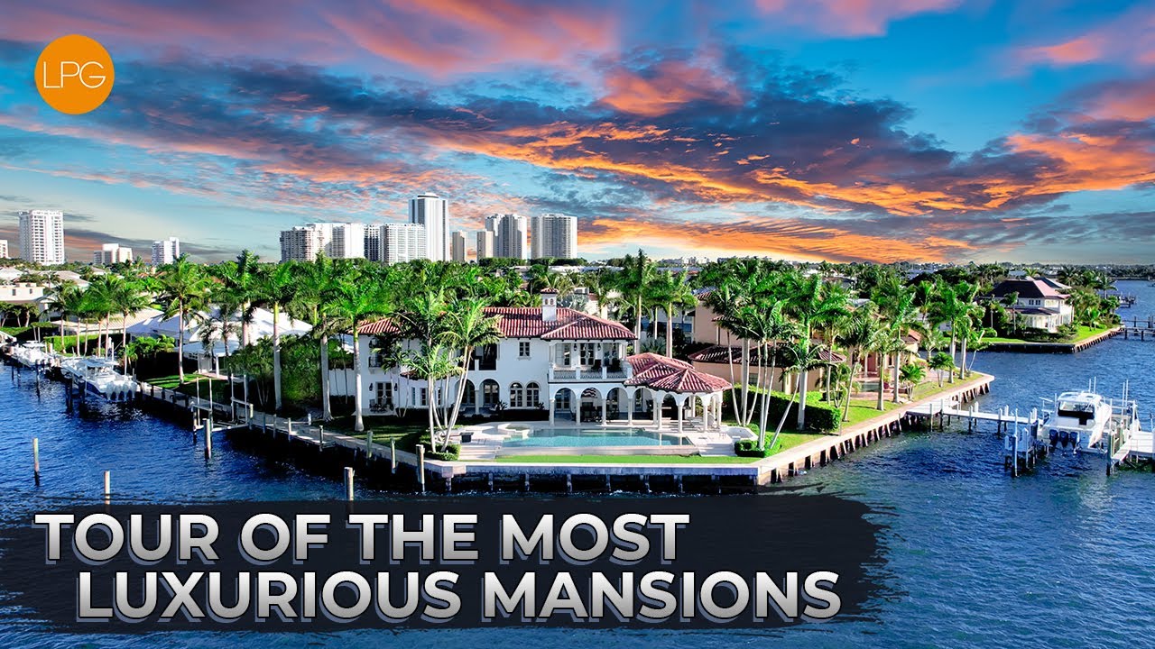 TOUR OF UNIQUE LUXURY REAL ESTATE - YouTube