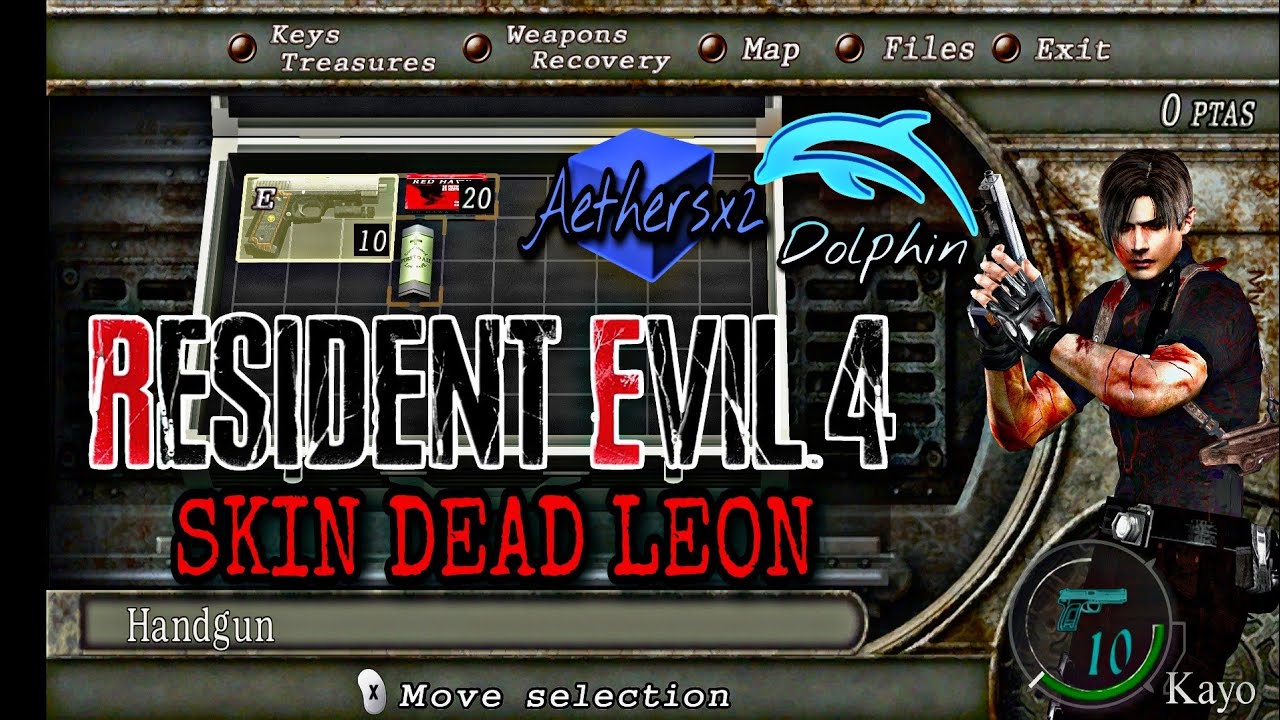 INSANOOO !! SKIN DEAD LEON PARA VERSÃO de PS2 e WII [Aethersx2/DOLPHIN ...