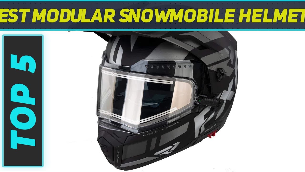 Top 5 Modular Snowmobile Helmets in 2023 - YouTube