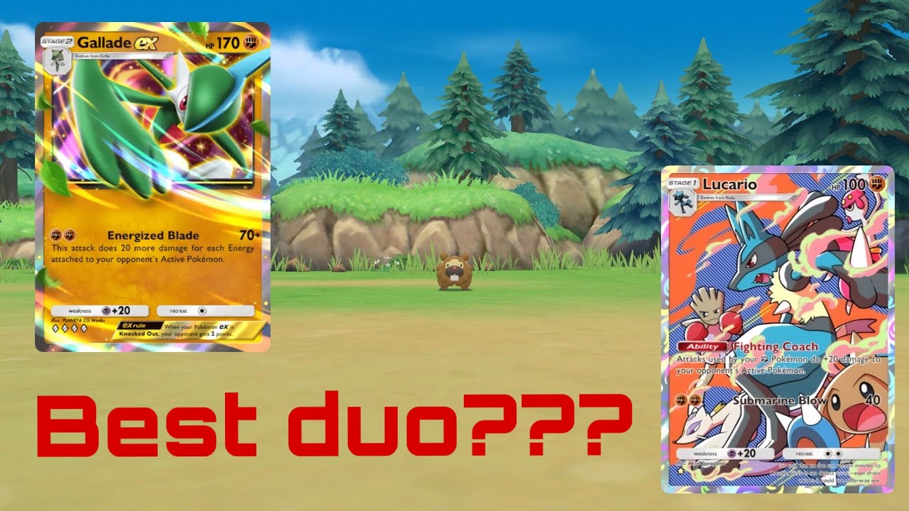Gallade EX Deck Pokémon TCG Pocket - YouTube