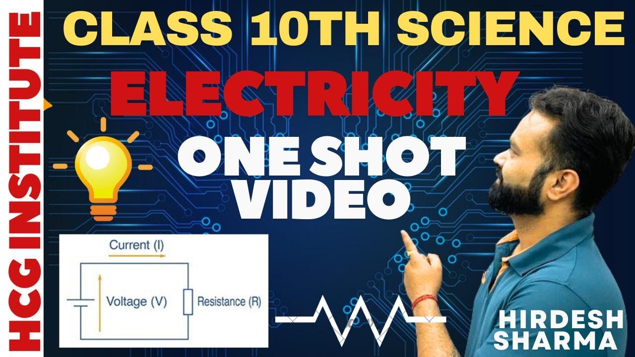 ELECTRICITY | CLASS 10TH SCIENCE | ONE SHOT VIDEO - YouTube