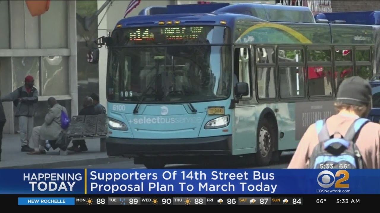March Planned In Support Of 14th Street Busway - YouTube