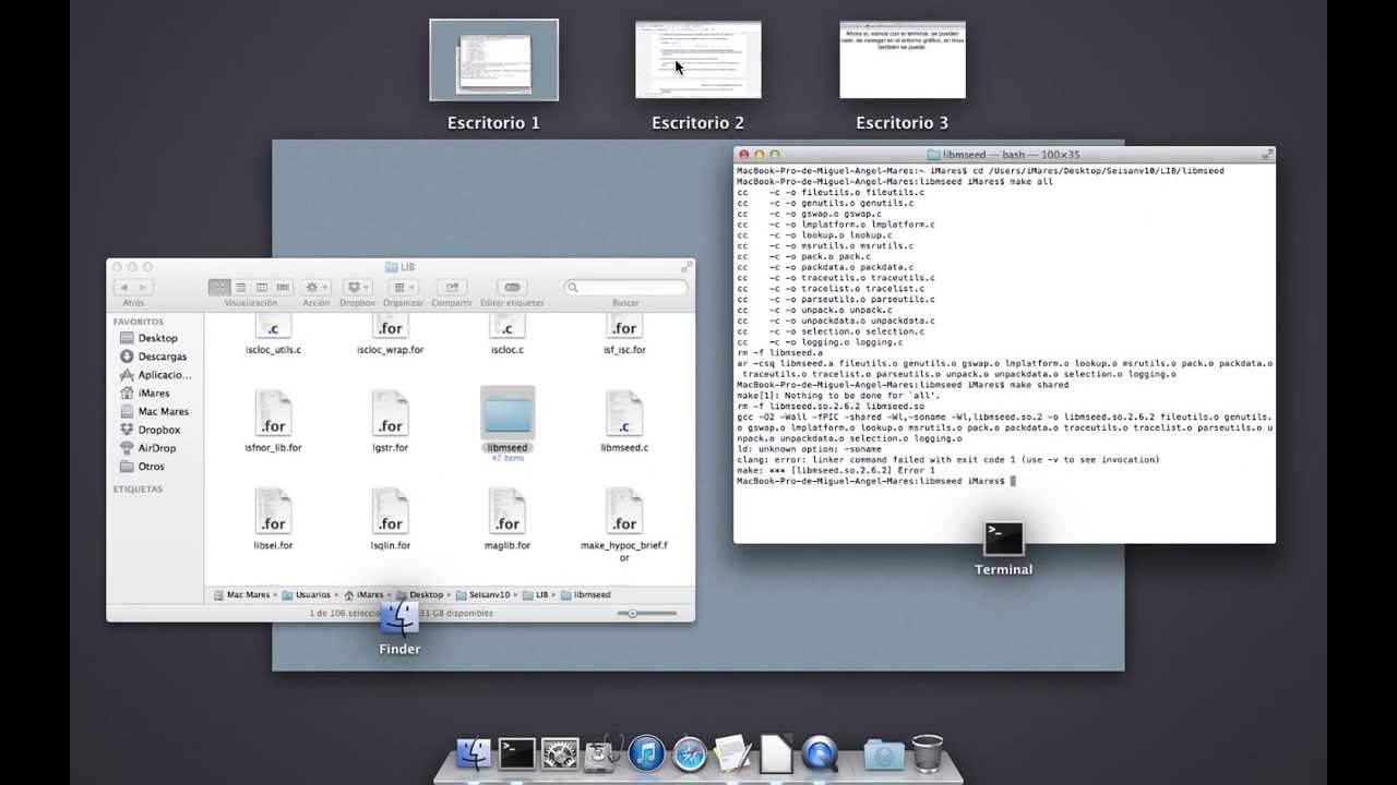 Instalar Seisan Mac/Linux - YouTube