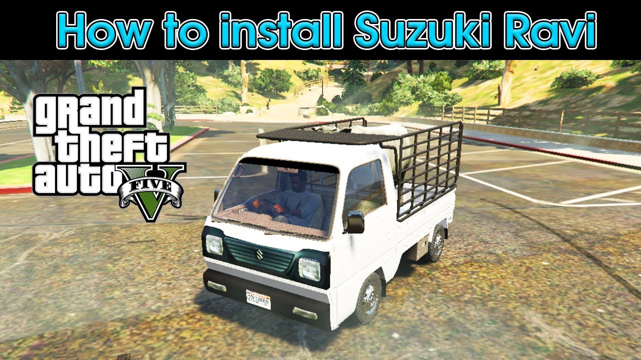 How to install Suzuki Ravi in GTA 5 | GTA 5 Mandi Series | Easy Step By Step - YouTube