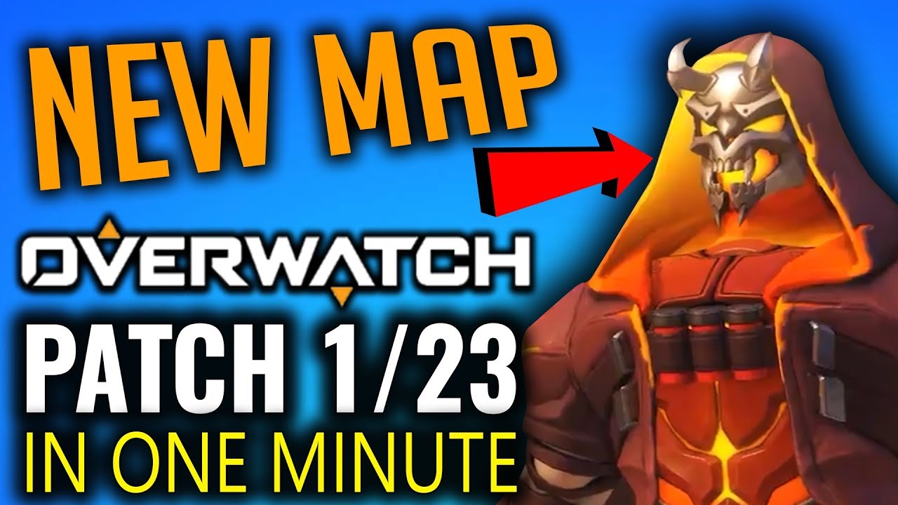 Overwatch Patch In A Minute - Jan 23rd - New Map & New Skins - YouTube