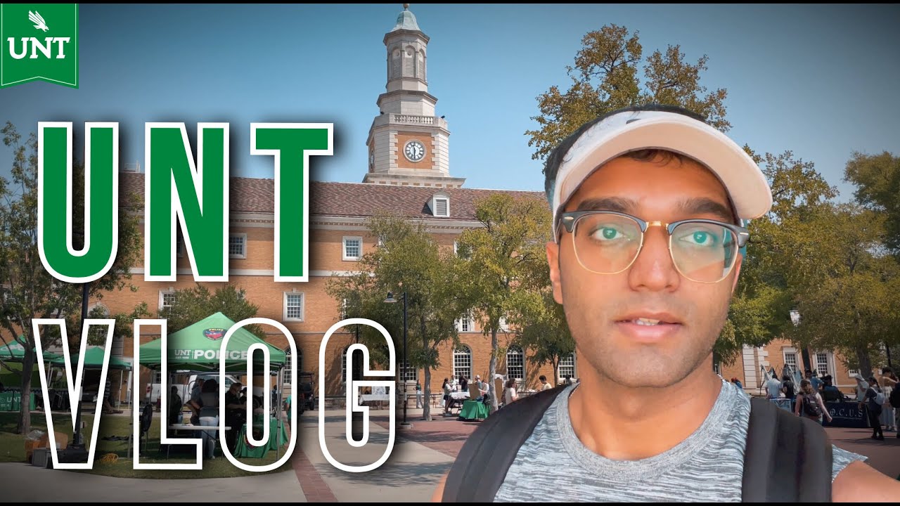 First Day Back at UNT Vlog | Fall 2023 - YouTube