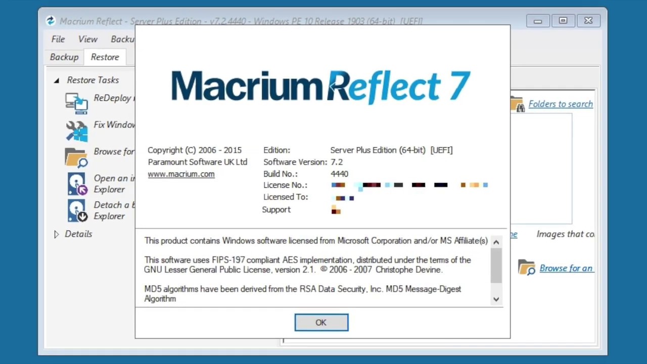 Macrium Image Restore - YouTube