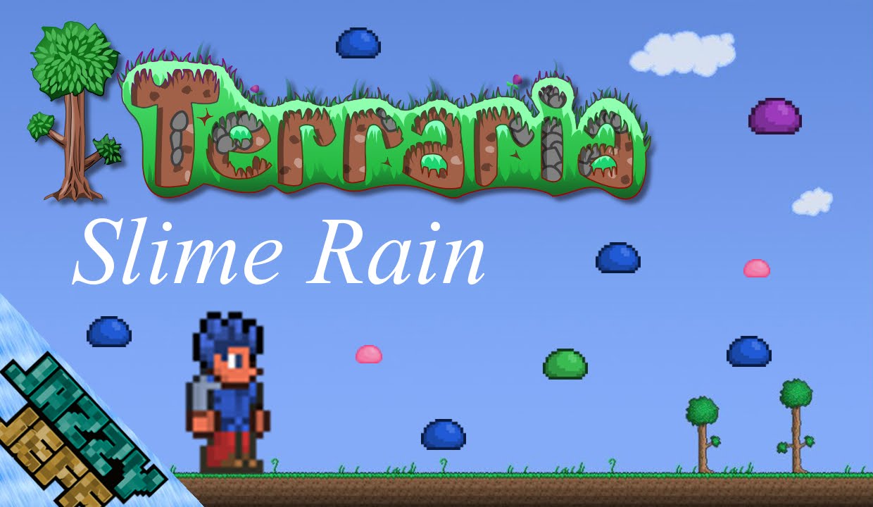 Let's Play Terraria - Endless Slime Rain (Ep 37) - YouTube