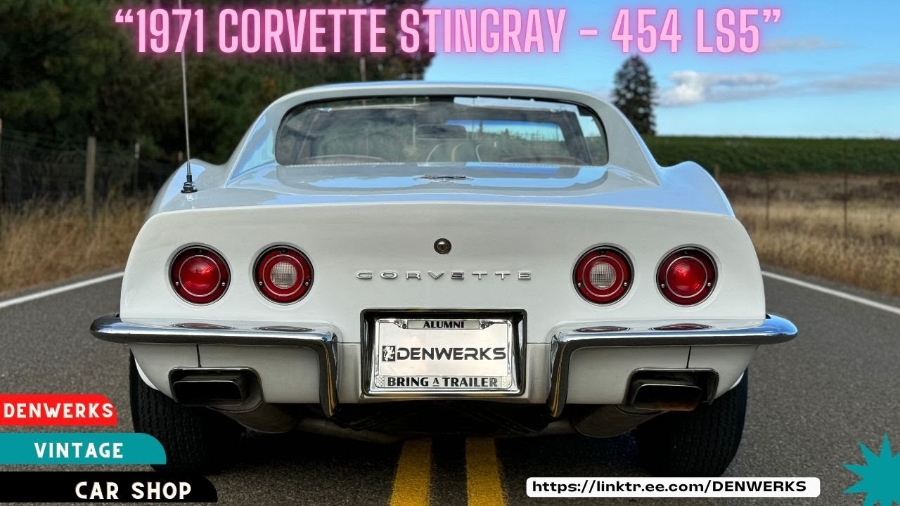 1971 Corvette Stringray BAT - YouTube