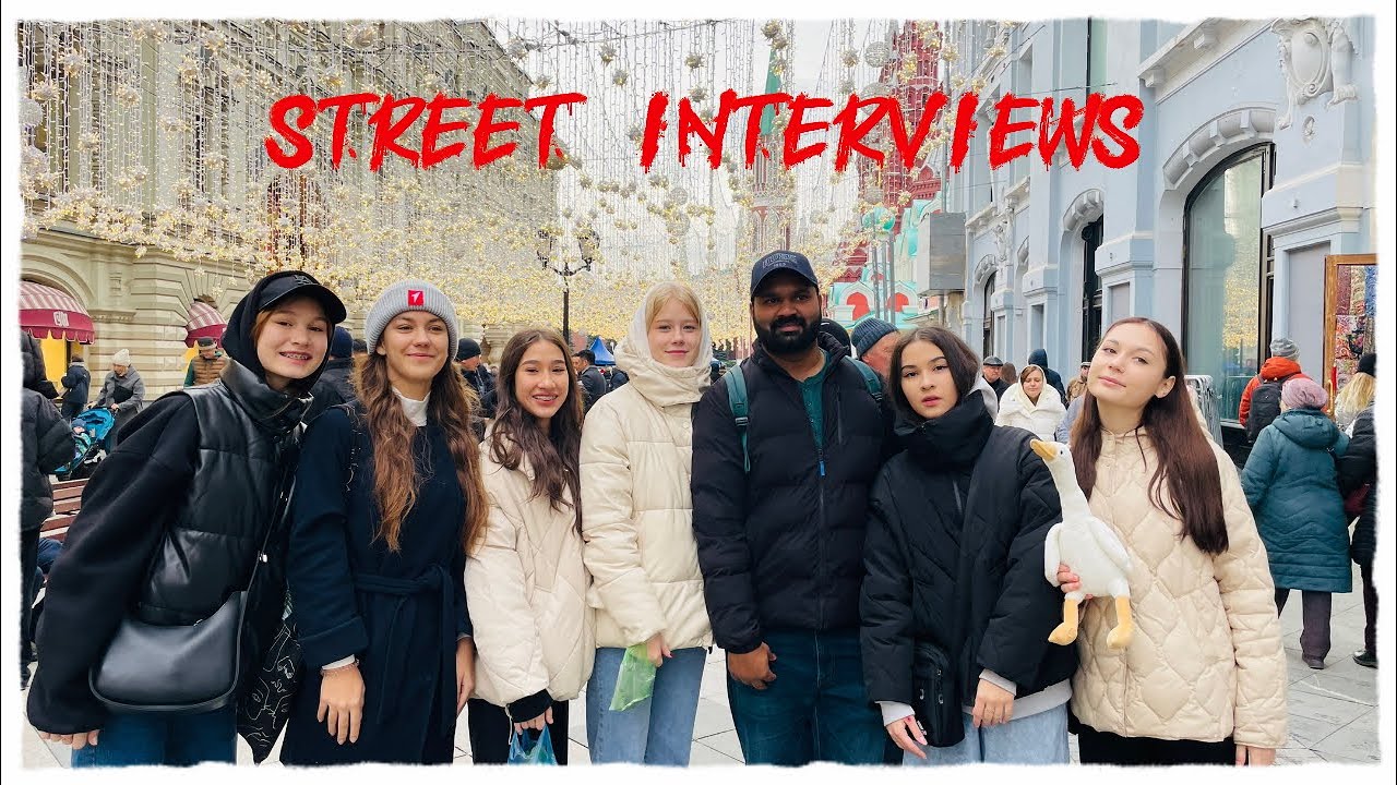 Street Interviews | Indian in Russia | Russia Vlog - YouTube
