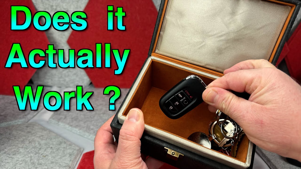 Signal Blocking Box for Car Key Fob - Anti Theft Device Review - YouTube